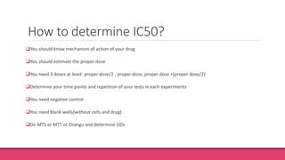 Ic50 PPTX Chemistry Science