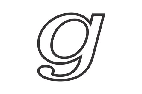 Molde Letra G Psfont Tk