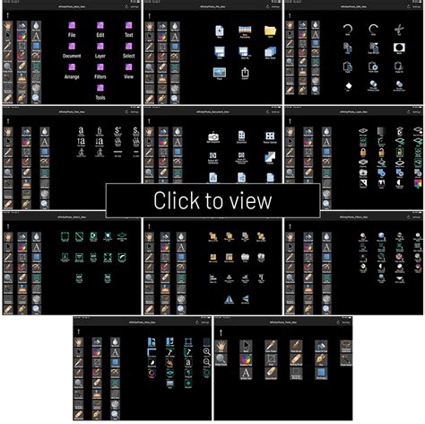 Get Affinity Photo Shortcut Icons Collection For Sideshowfx