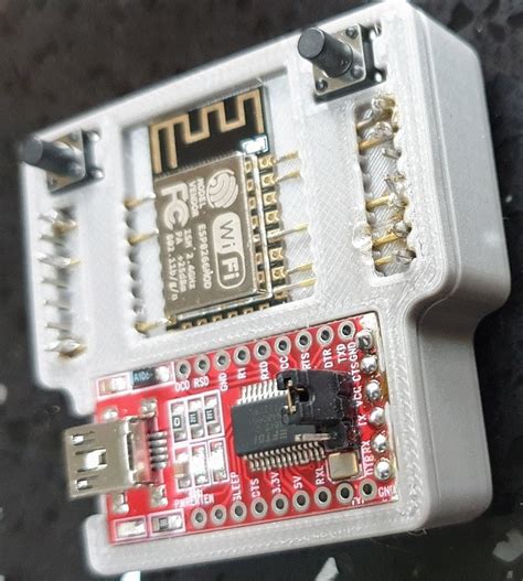 Esp12 Pogo Programmer Base By Jeepers01 Download Free Stl Model