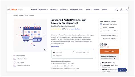 magento 2 partial payment extension bnpl enabled