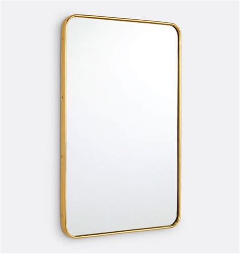 Rounded Rectangle Metal Framed Mirror Rejuvenation