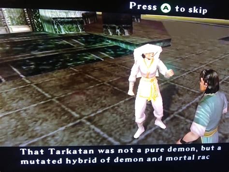 Ashrah In Mk Deception Saying Tarkatans Are Mutant Hybrids Of Demon And Mortal Races Mileenas