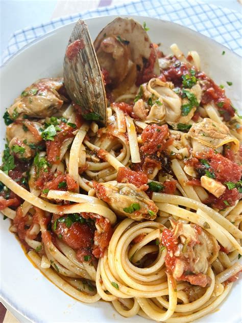 Linguine With Authentic Italian Red Clam Sauce Artofit