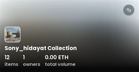 Sonyhidayat Collection Collection Opensea