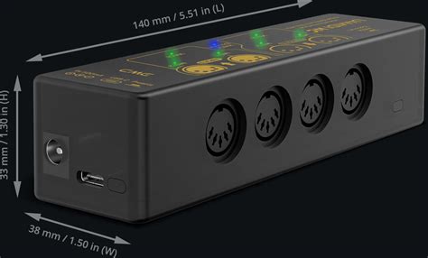 Cme U4midi Wc Midi Interface With Router Filter Mapper And Optional