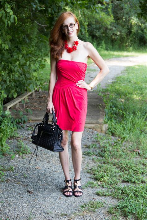 Ravishing Red Elegantly Dressed And Stylish