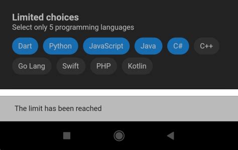 Flutter Multi Select Items Flutter Package