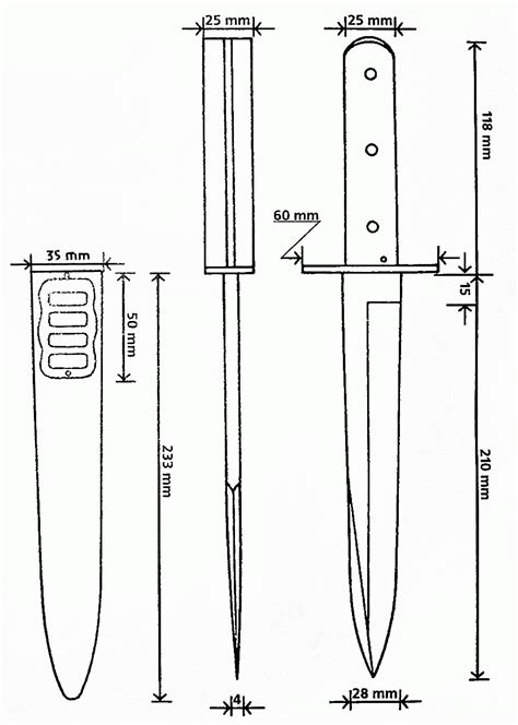 Картинки по запросу штык нож из дерева чертеж Knife Patterns Knife