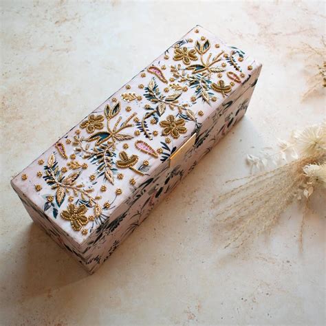 Naima Bangle Box Nude Pink By Atiya Choudhury