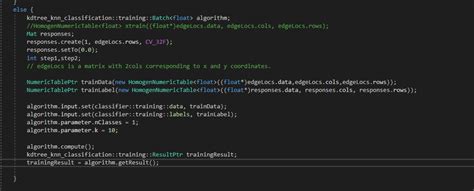 Solved Unhandled Exception In Kdtree Knn On In Memory Data Intel
