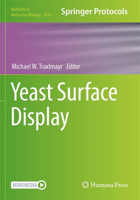 methods in molecular biology yeast surface display 9781071622872