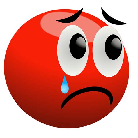 Cartoon Sad Face