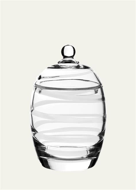 William Yeoward Crystal Bella Bianca Candy Jar Bergdorf Goodman