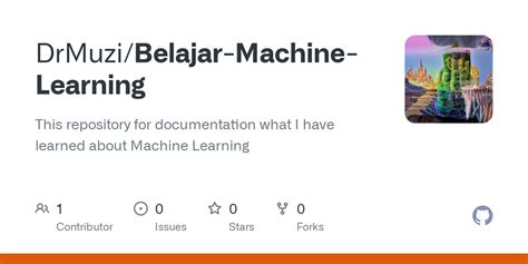 GitHub DrMuzi Belajar Machine Learning This Repository For Documentation What I Have Learned