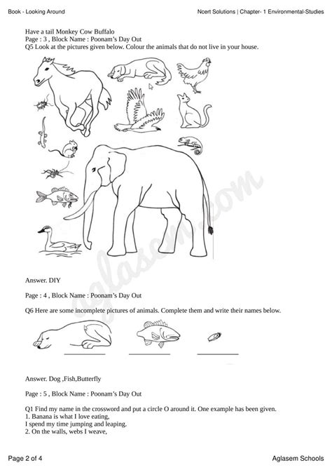 NCERT Solutions Class EVS Chapter Poonams Day Out Question Answer PDF AglaSem