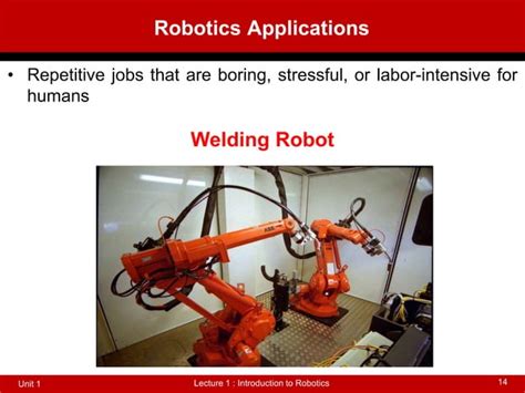 Lecture 1 Introduction To Robotics Pptx