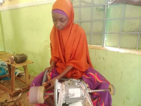 At The Age Of 17 I Aisha Idi Ibrahim A Participant From The Shoe And