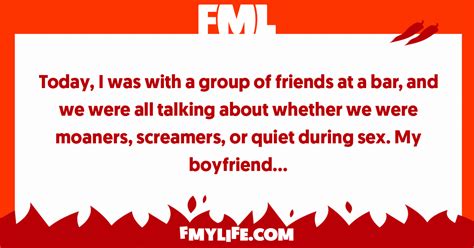 Sex And Intimacy Moan Moan Moan Fml