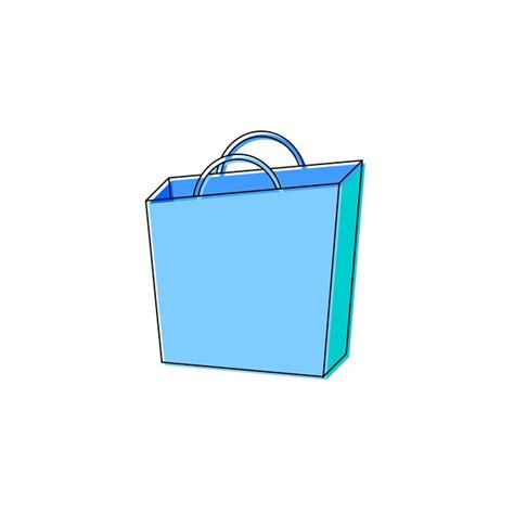 ショッピングバッグのアイコン プレミアムベクター