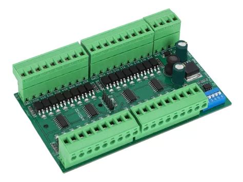 Digital Input Controller Rs485 32 Channel Din Rail Isolated MercadoLivre