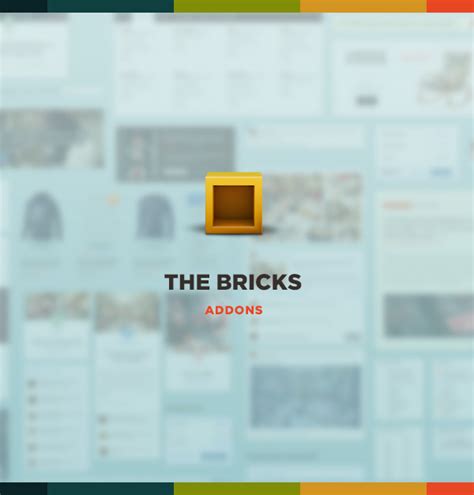 The Bricks Addons Huge UI Kit For Web Designers On Behance