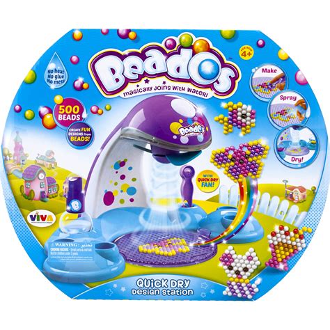 Non Branded Quick Dry Design Station 500 Beads Craft Activity Kit At