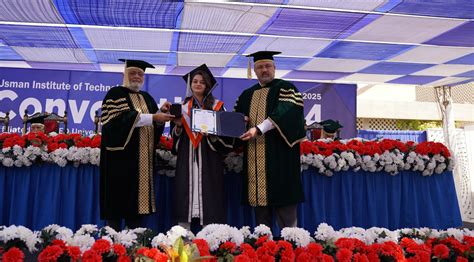 Usman Institute Of Technology Organises 26th Annual Convocation Biz Today