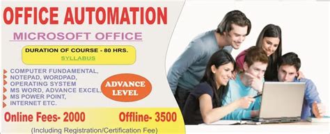 Ms Office Training Institute Indira Nagar Lucknow