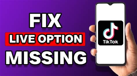 Tiktok Live Option Not Showing 2023 Youtube