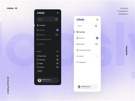 Sidebar Menu Designs Themes Templates And Downloadable Graphic