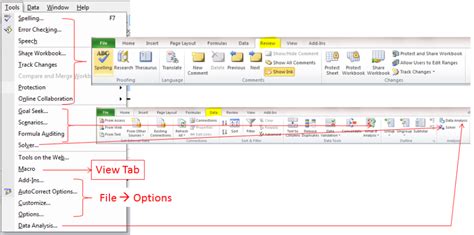 excel tips old vs new tools wmfexcel
