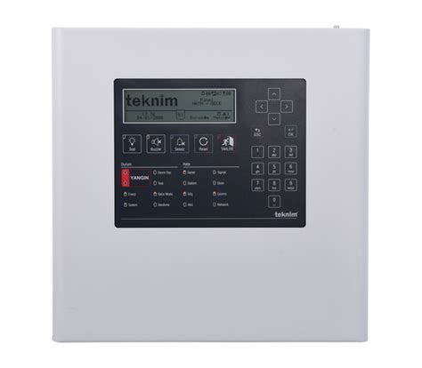 Teknim 124 Loop Adresli Yangın Alarm Paneli