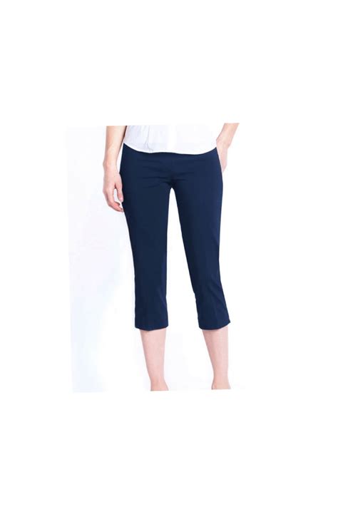 Multiples Midnight Navy Slimsation Capri Pant 6th Street Fashions And