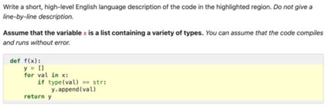 CS Interpretation Questions Flashcards Quizlet