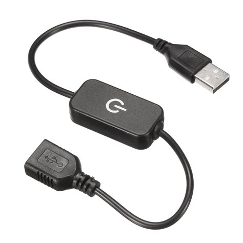 Uxcell 5v 3a Usb Inline Tact Dimmer Switch Control Single Color Led