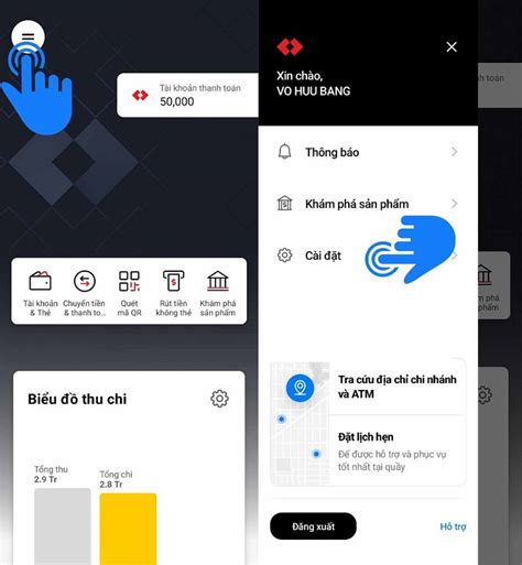 Cách đăng ký nhận thông báo biến động số dư Techcombank banktop vn