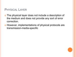 Networking Standards And Protocols PPTX