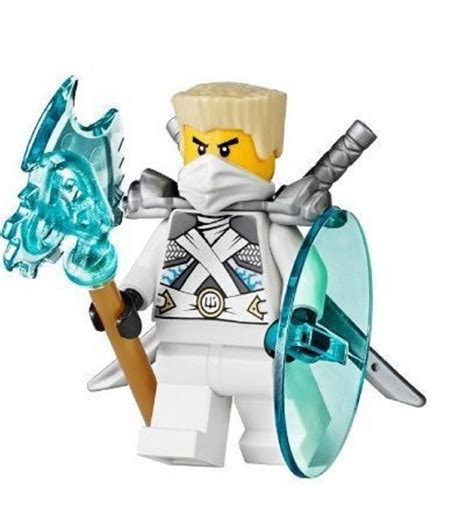 Lego Ninjago Minifig Zane Rebooted Titanium From 70728 Techno