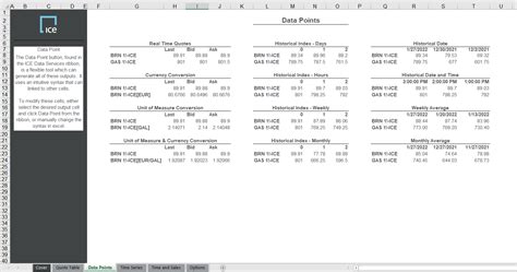 Ice Excel Add In Templates