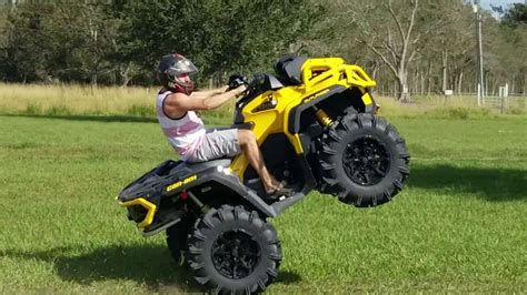 2021 Xmr Outlander 850 Wheelies Full Locker Yellow N Black Attack