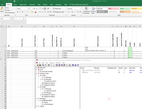 Issue In Converting An Excel File To Dbc · Issue 367 · Ebroecker