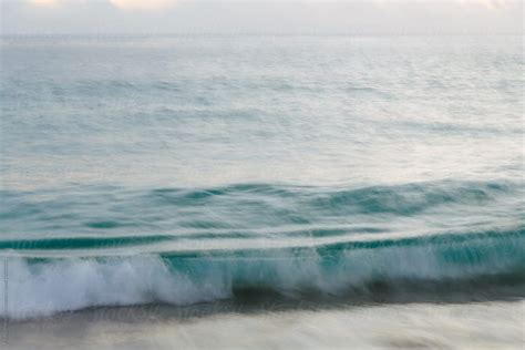 Breaking Wave Long Exposure North Shore Oahu Hawaii By Stocksy