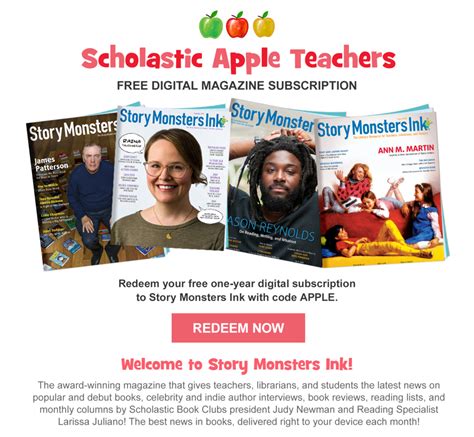 Free Story Monsters Ink Magazine Circle