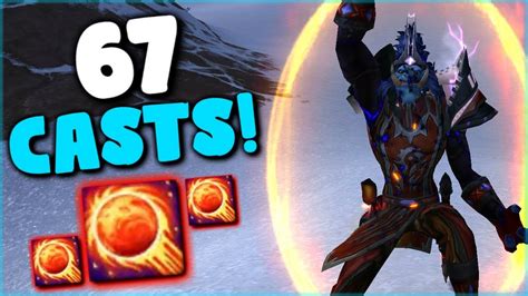 Only Using Greater Pyroblast Wow Bfa 8 3 Fire Mage Pvp Youtube