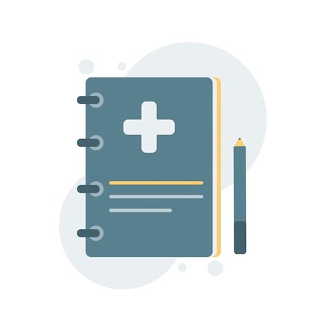 Premium Vector Medicine Book Vector Illustration Medicine And