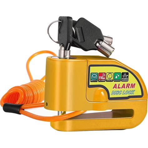 Pengfushop Mavi Stil Disk Fren Kilidi Motosiklet Alarm Disk Fiyatı