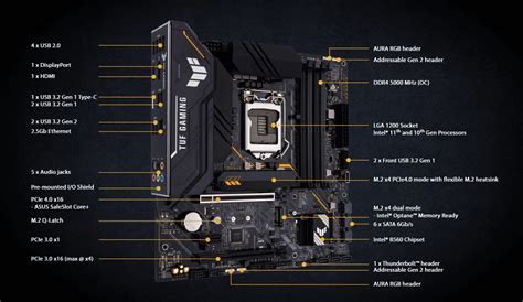 Mainboard ASUS TUF GAMING B560M PLUS WIFI Chính Hãng