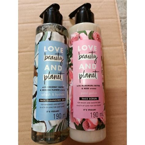 Jual Love Beauty And Planet Original Face Scrub Dan Face Cleanser